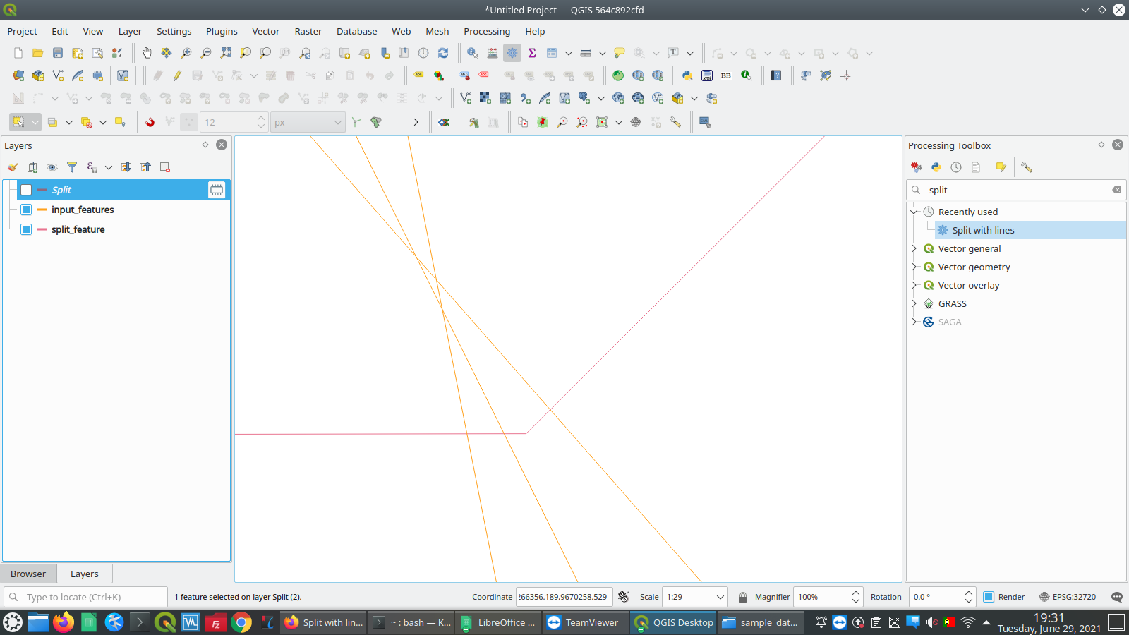 Split With Lines Unexpected Behaviour · Issue 35670 · Qgisqgis · Github