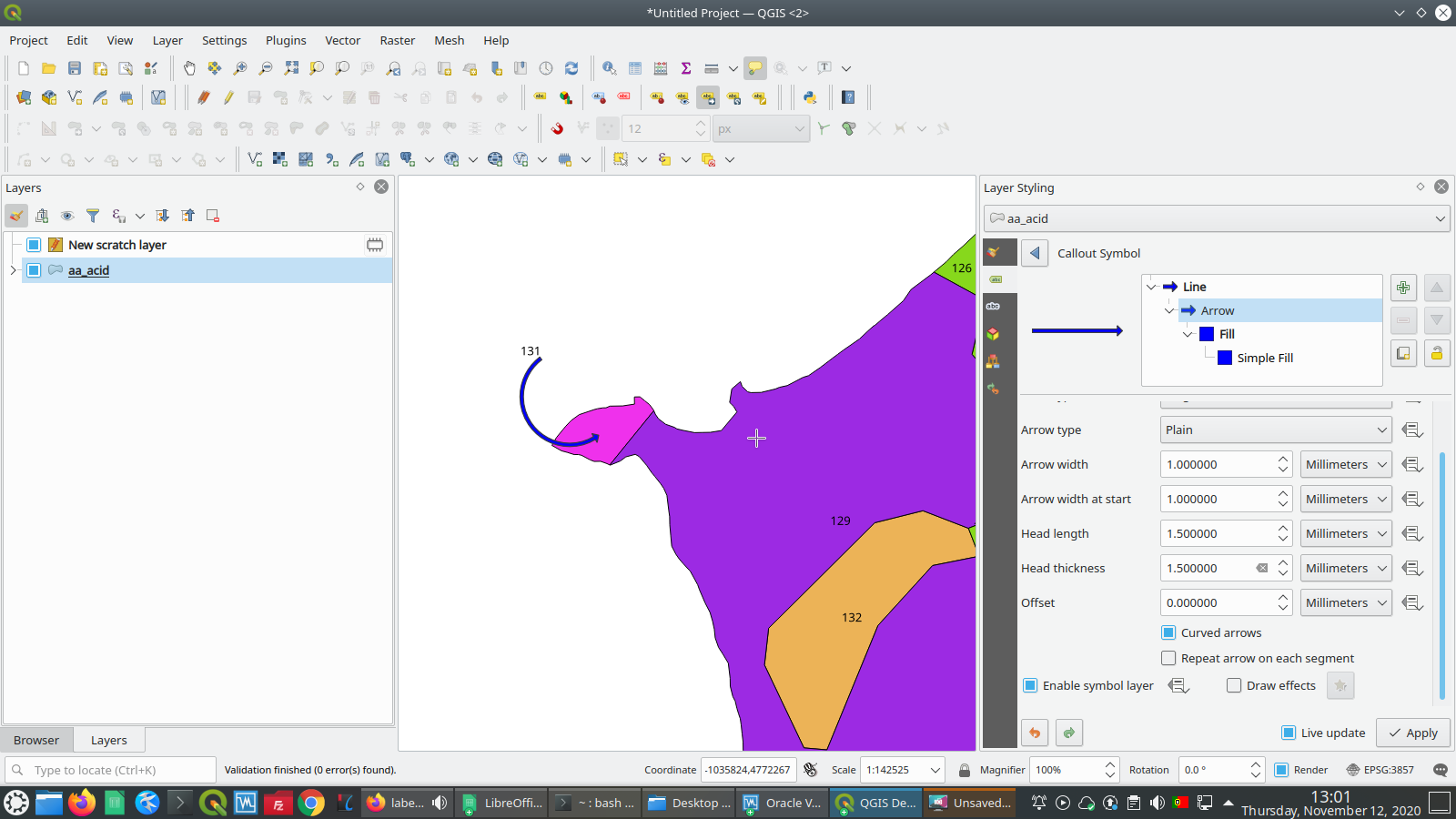 Allow arrow symbol layers to render lines with corners instead of just ...