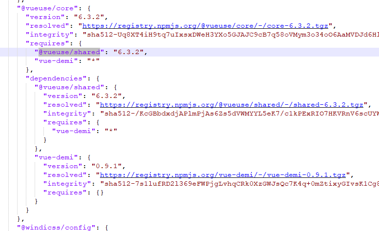 vue-vben-admin20210911版run dev提示缺少依赖@vueuse/shared · Issue #1190 · vbenjs/vue-vben-admin · GitHub