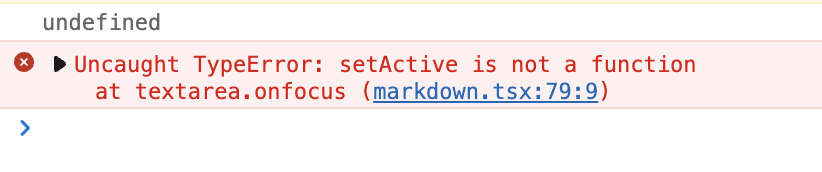 setActive is not a fn · Issue #105 · opensquare-network/rich-text ...