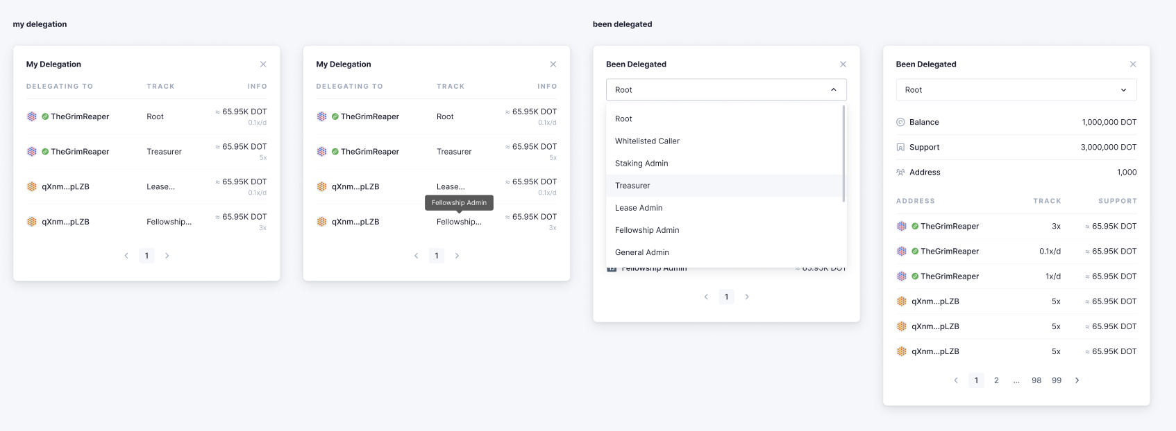 delegate, Add track options to '+ New delegate' popup window. · Issue #2577 · opensquare-network ...