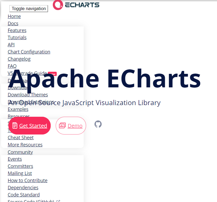 Unable to access documentation · Issue #15173 · apache/echarts · GitHub