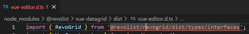 Encountering the following error when attempt to use revogrid with VueJS · Issue #327 · revolist ...