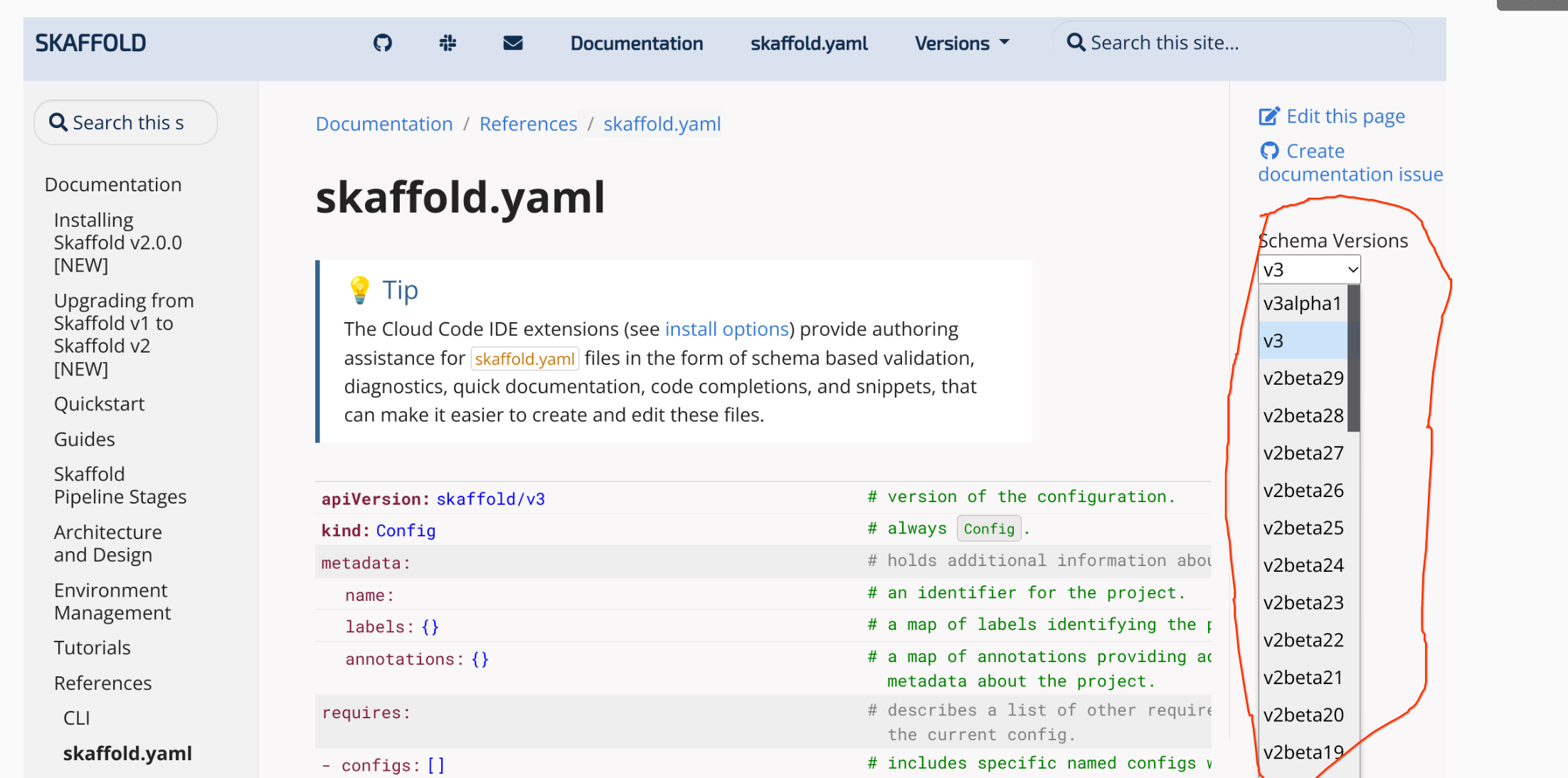 Documentation for older versions · Issue #4252 · GoogleContainerTools/skaffold · GitHub