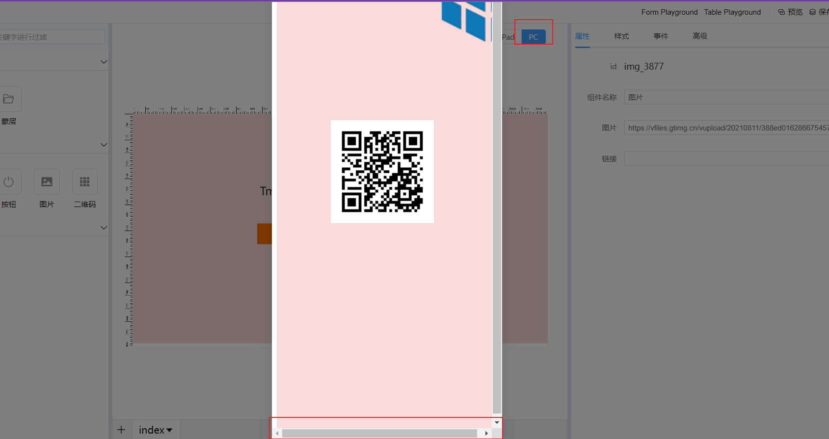 bug 将画布尺寸调整为pc端的尺寸后，预览窗口的尺寸大小任然还是移动端的尺寸 · Issue #258 · Tencent/tmagic-editor · GitHub