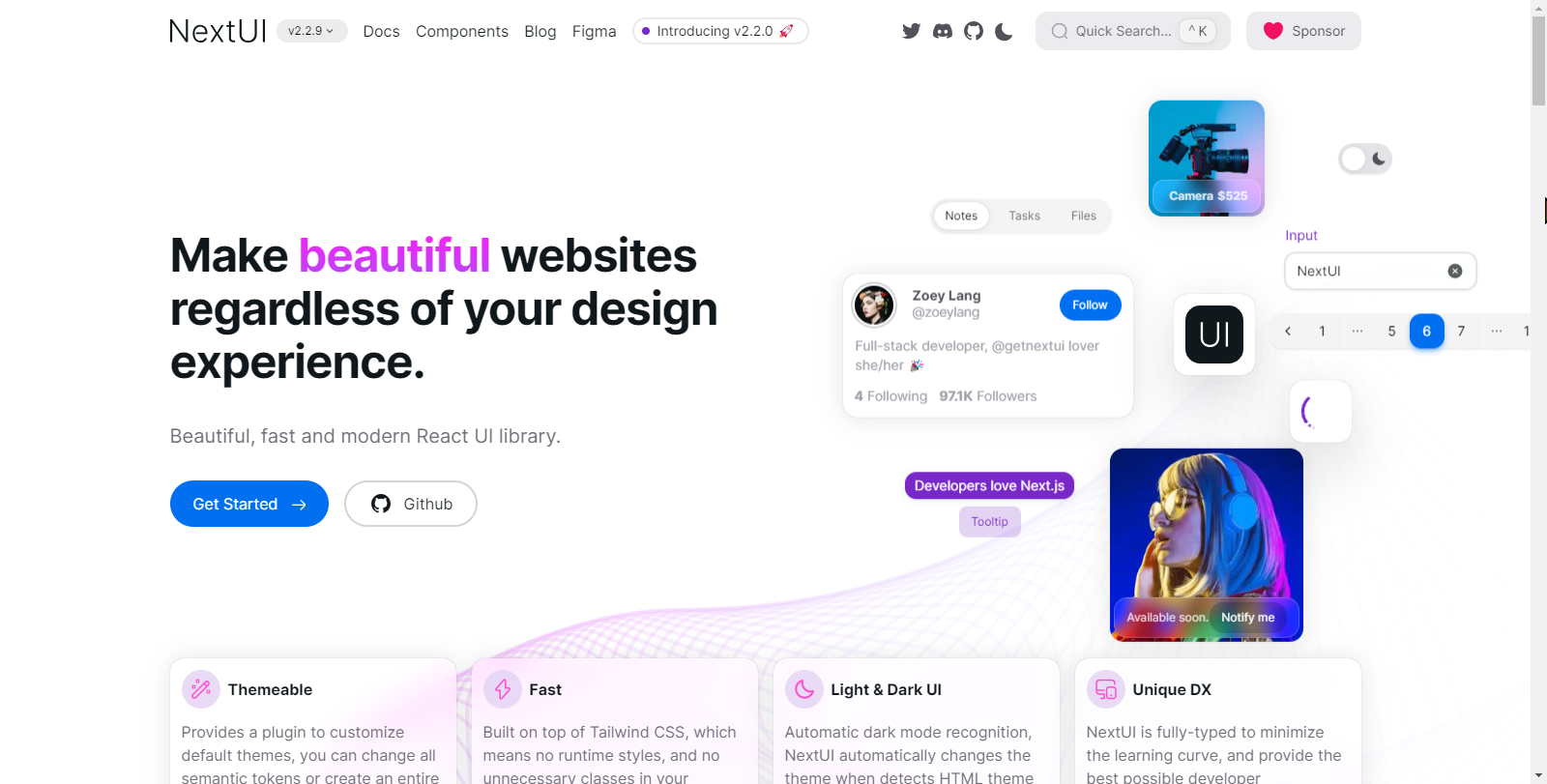 Add Nextui · Issue 413 · Brilloutawesome React Components · Github 5267