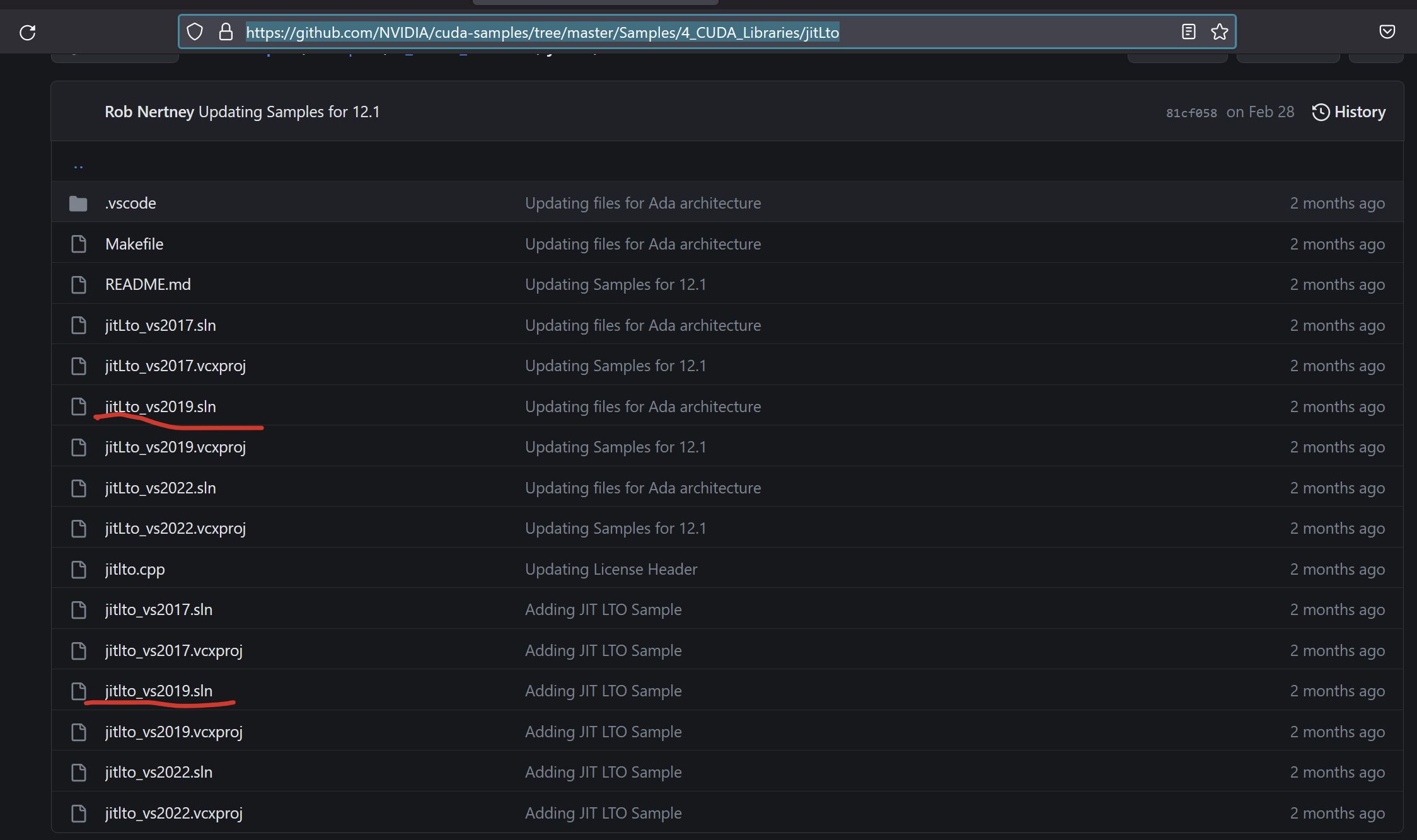 Colliding filenames in jitLto sample cause Git issues on Windows · Issue #194 · NVIDIA/cuda ...