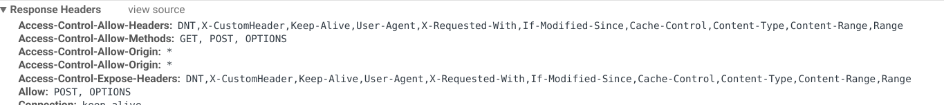 multiple "Access-Control-Allow-Origin: *" on response headers · Issue #417 · OpenDroneMap/WebODM ...