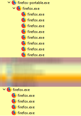 Starting Firefox portable when another Firefox (regular install) is ...