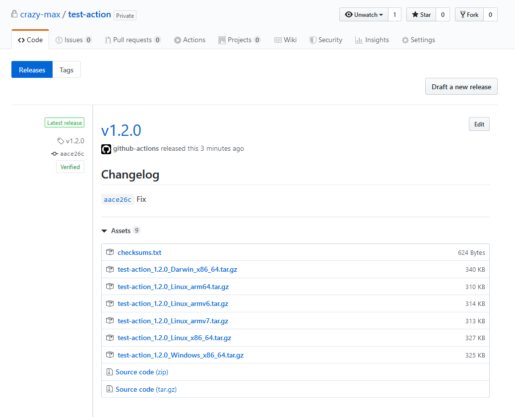 "failed to build for" error only in Github Action · Issue #40 · goreleaser/goreleaser-action ...