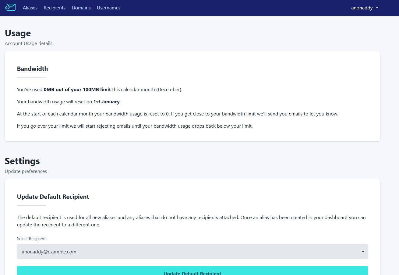 Docker Image · Issue #1 · anonaddy/anonaddy · GitHub