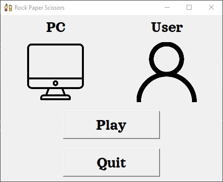 GitHub - nateskillz21/Rock-Paper-Scissors-Tkinter: First Program made ...