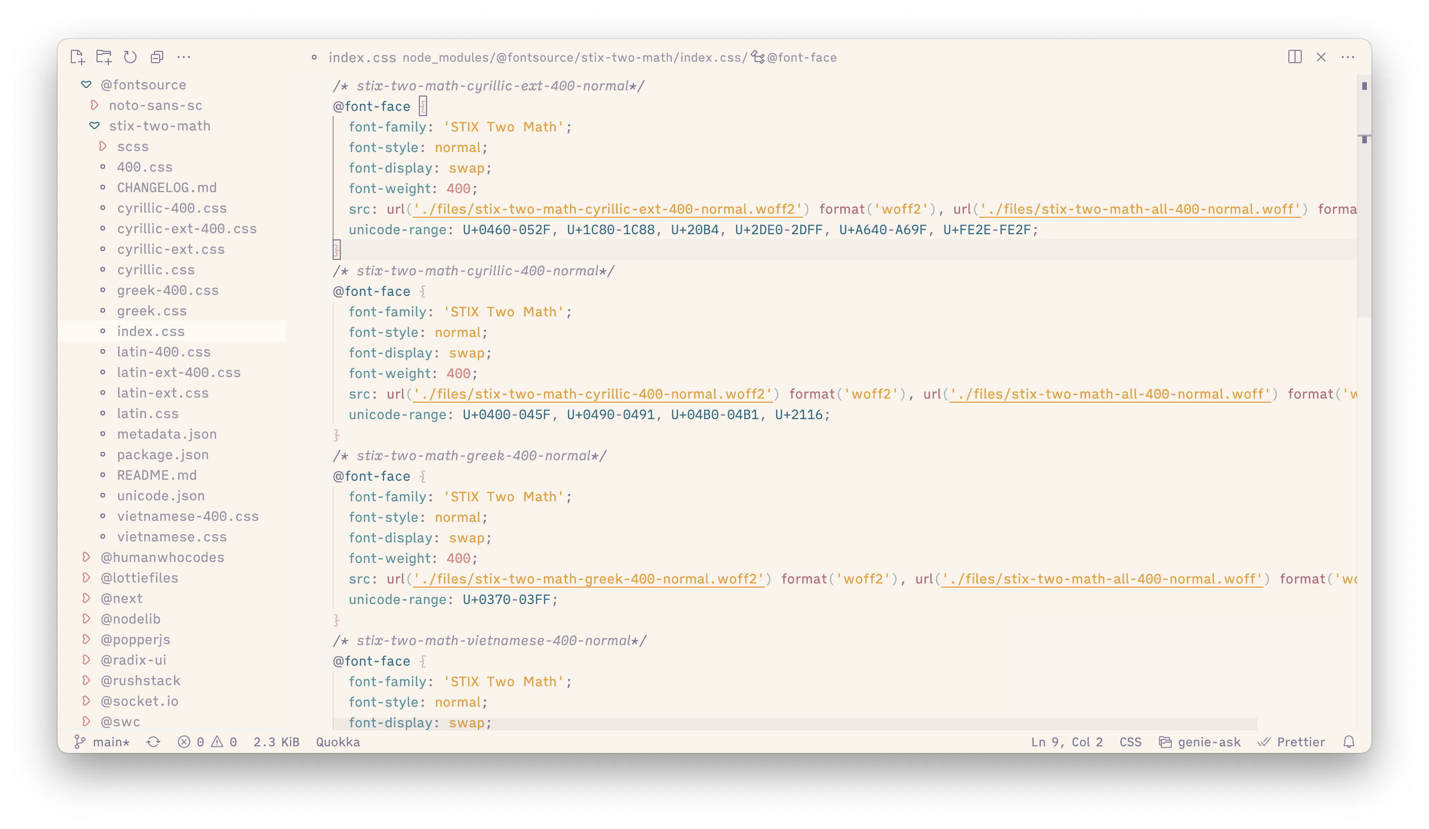 Font missing: Stix Two Math · Issue #644 · fontsource/fontsource · GitHub