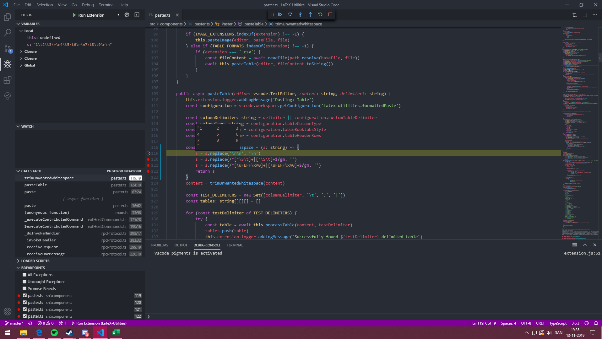 Pasting tables larger than 2xN doesn't auto-format · Issue #79 ...