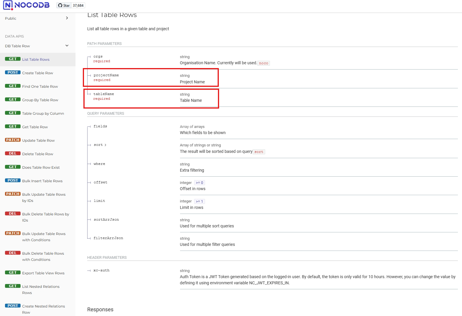馃敠 Feature Rest Api Parameter Unification 路 Issue 6339 路 Nocodbnocodb 路 Github 0165