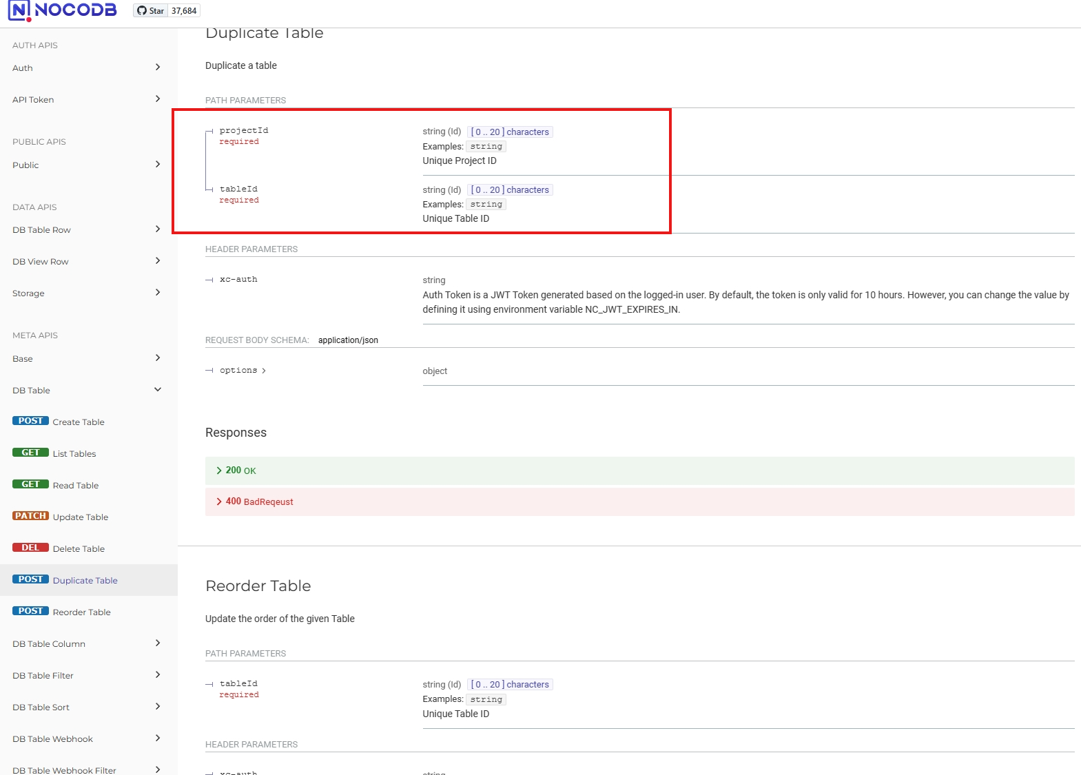 🔦 Feature: REST API Parameter unification · Issue #6339 · nocodb/nocodb · GitHub