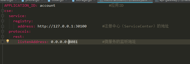 too many colons in address · Issue #317 · go-chassis/go-chassis · GitHub