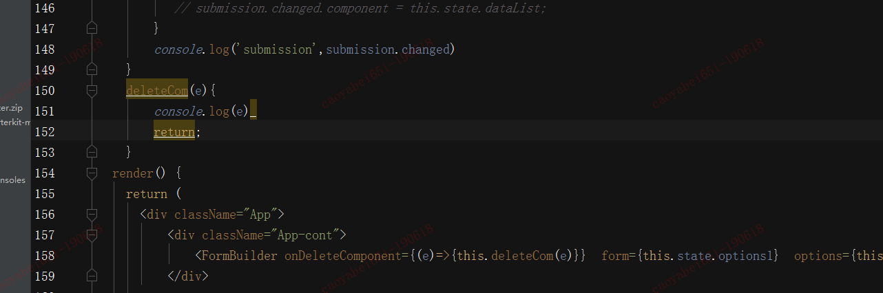 How To Control The Execution Event Of The Delete Button Some Components Do Not Let Delete