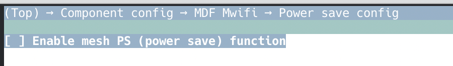 mdf get start 例程 node自动进入modem sleep模式 · Issue #255 · espressif/esp-mdf · GitHub