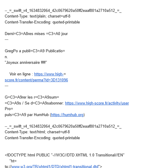 Incorrect Mail Summary And Notification With Php 8 · Issue 5388 · Humhub Humhub · Github