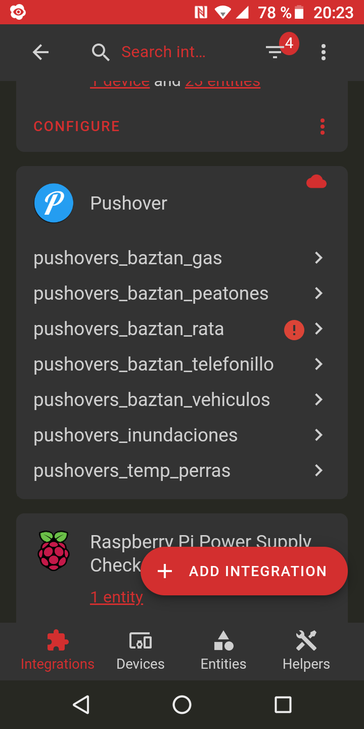 Multiple Pushover entries error HA 2022.10.X · Issue #79957 · home-assistant/core · GitHub