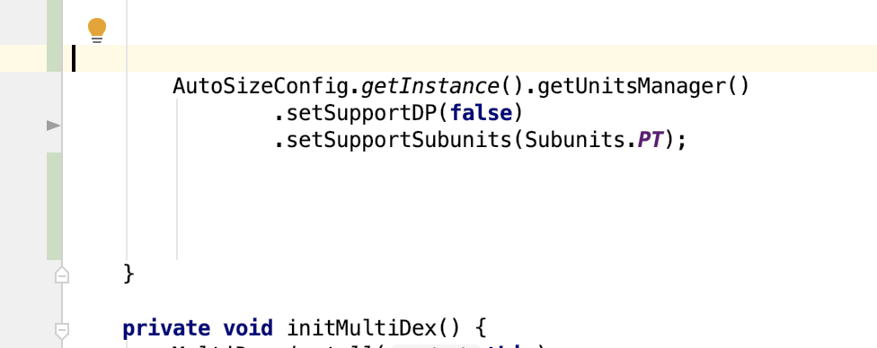 在设置副属性单位后 获取应用状态栏高度错乱 · Issue #259 · JessYanCoding/AndroidAutoSize · GitHub