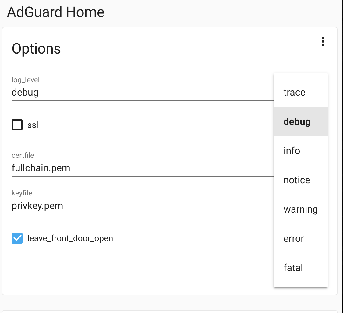 Optional add-on option, not unsettable via the UI · Issue #8614 · home-assistant/frontend · GitHub