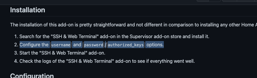 Not Able To Access The Ssh Terminal · Issue 365 · Hassio Addonsaddon 