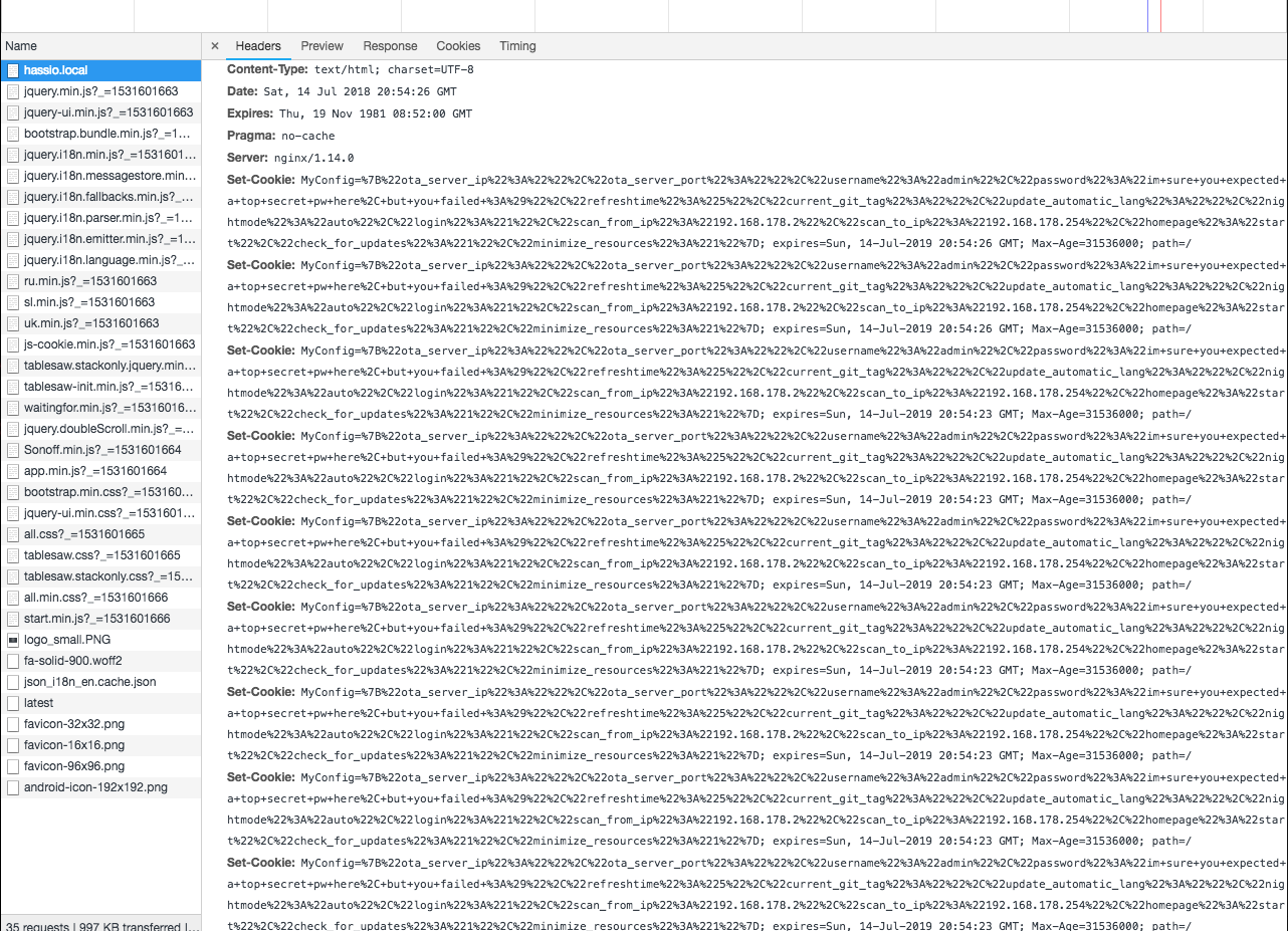 1.5.x not usable in chrome / behind reverse proxy (docker) · Issue #182 · TasmoAdmin/TasmoAdmin ...