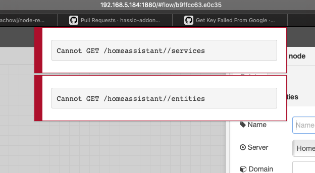 Cannot Get `homeassistantservices` · Issue 50 · Zachowjnode Red Contrib Home Assistant