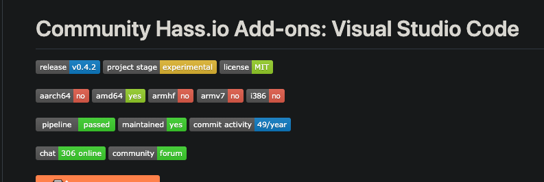 Cannot install in HASSIO · Issue #31 · hassio-addons/addon-vscode · GitHub