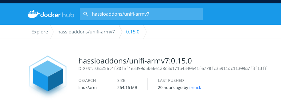 hassioaddons/unifi-armv7:0.15.0 Not Found · Issue #81 · hassio-addons/addon-unifi · GitHub
