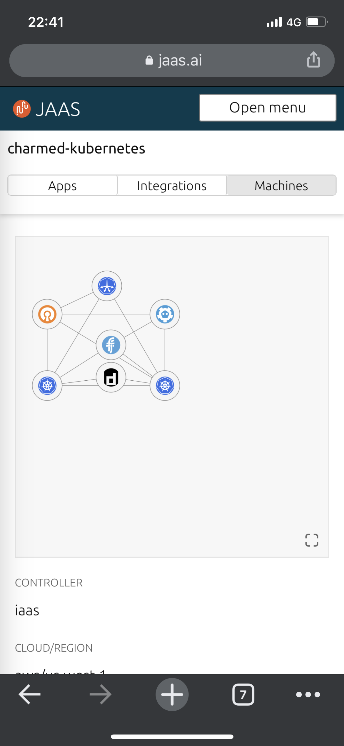 Topology looks small on mobile · Issue #858 · canonical/juju-dashboard · GitHub