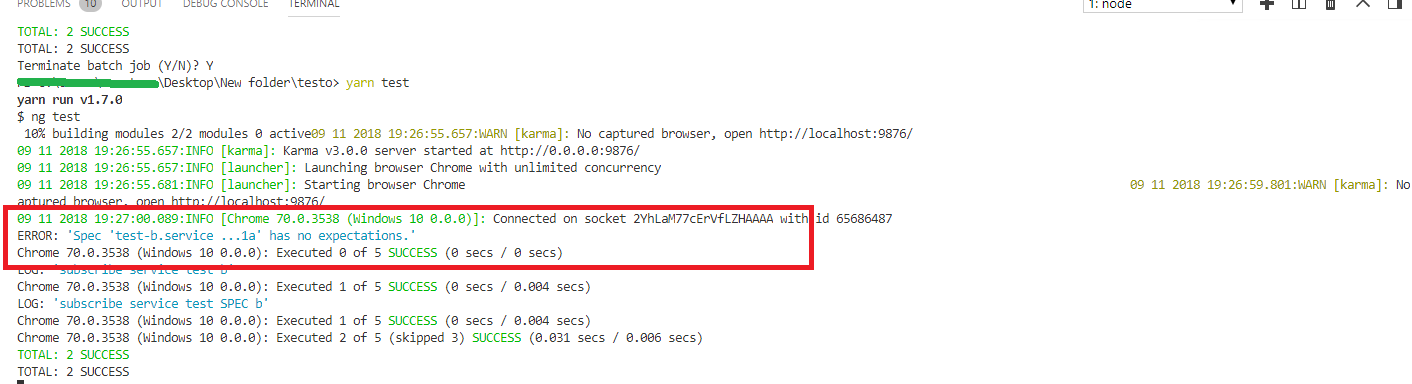 Jasmine-core and karma-jasmine-html-reporter` upgrade in package.json needed · Issue #12922 ...