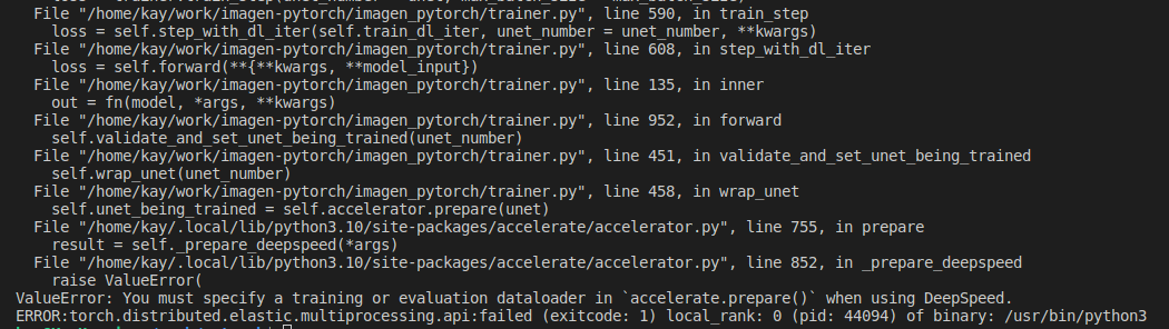 Accelerate Deepspeed stage 2 · Issue #270 · lucidrains/imagen-pytorch · GitHub