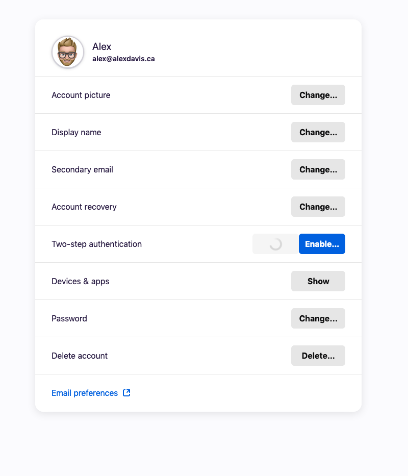 Bug while enabling 2FA · Issue #2698 · mozilla/fxa · GitHub