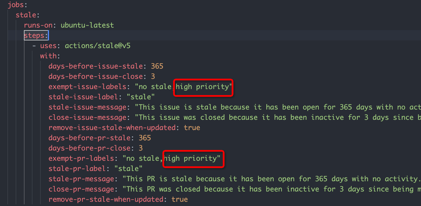 Remove High Priority From Exempt Issue Labels · Issue 5010 · Apacherocketmq · Github