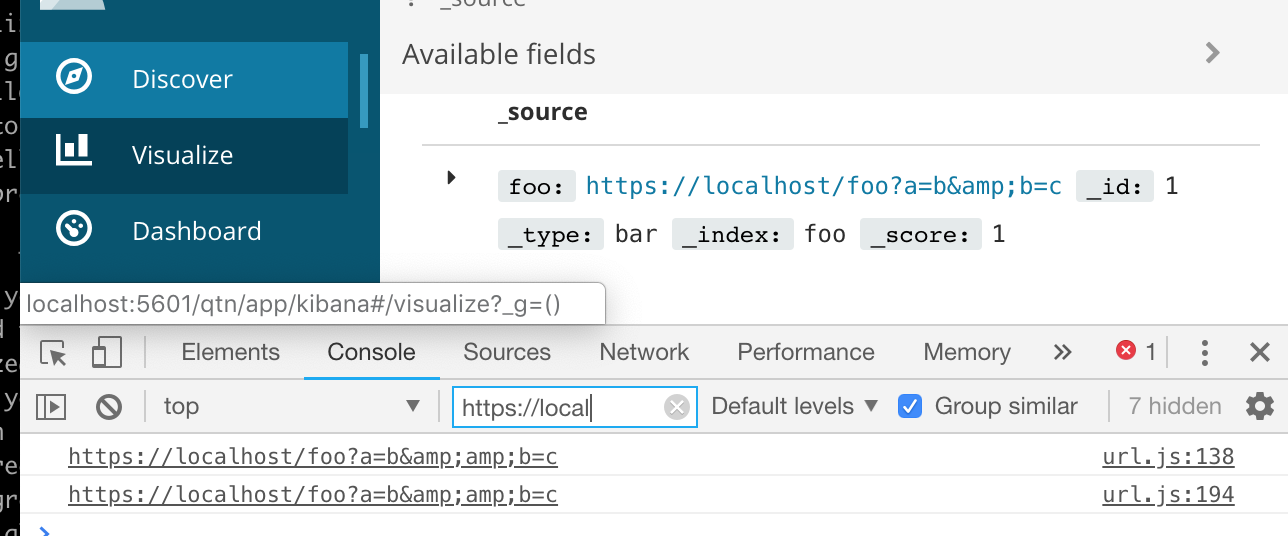{{rawValue}} in URL string scripted field shows & for & symbol. · Issue #24133 · elastic/kibana ...