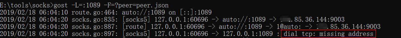 第一次发起连接会失败 · Issue #364 · ginuerzh/gost · GitHub