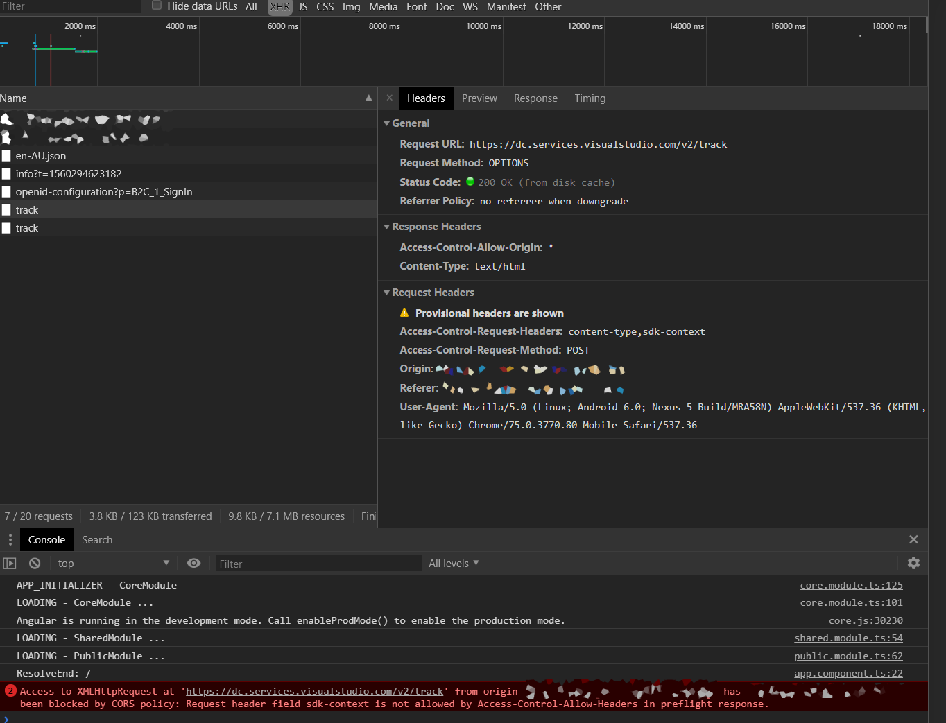 xhr request issue in chrome · Issue #934 · microsoft/ApplicationInsights-JS · GitHub
