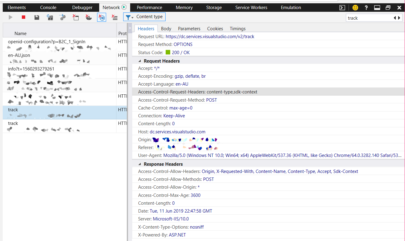 xhr request issue in chrome · Issue #934 · microsoft/ApplicationInsights-JS · GitHub