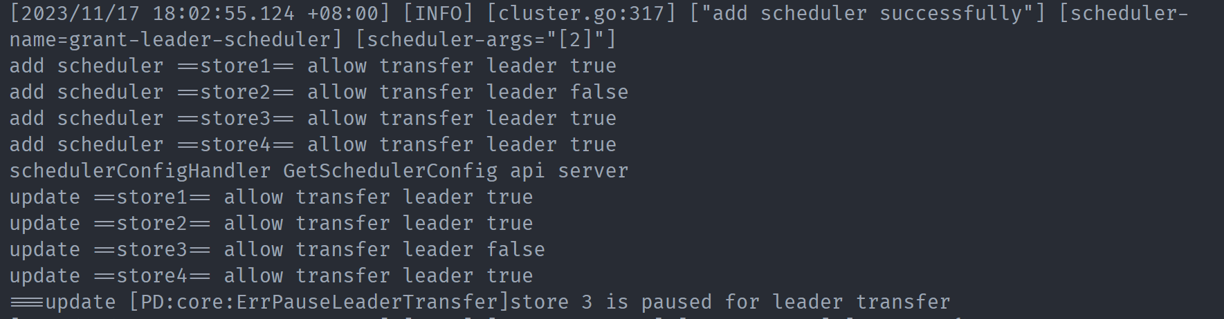 mcs: async evict-leader-scheduler config in api server · Issue #7388 · tikv/pd · GitHub