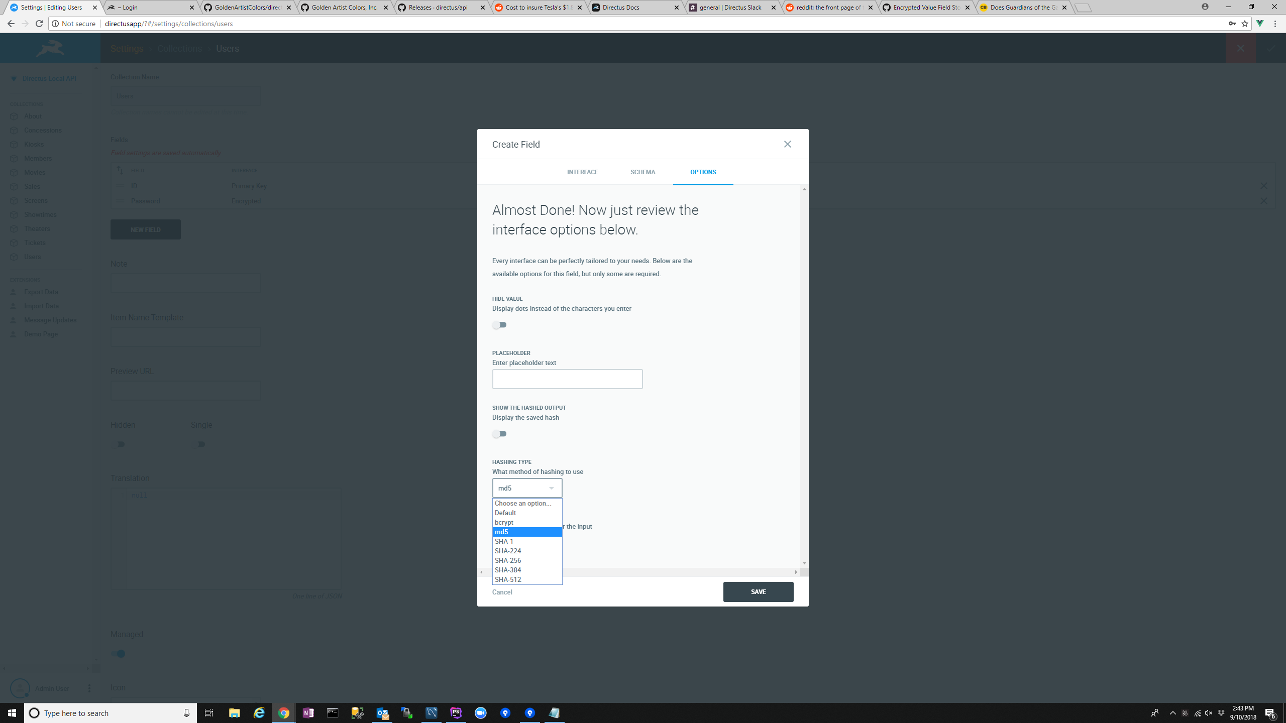 Encrypted Interface Stores Plain Text in the MySQL Database · Issue #410 · directus/v8-archive ...