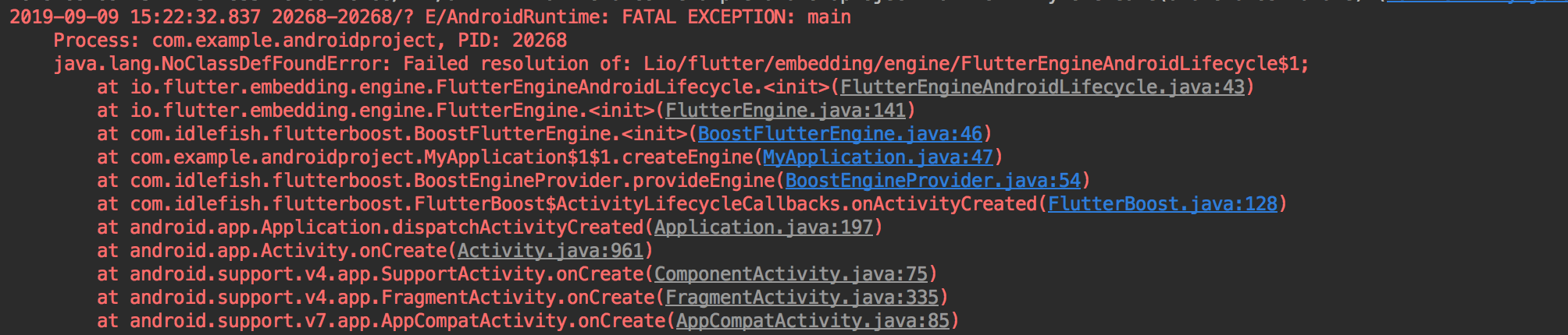 android升级最新flutter_boost: ^0.1.51 报错 · Issue #367 · alibaba/flutter_boost · GitHub