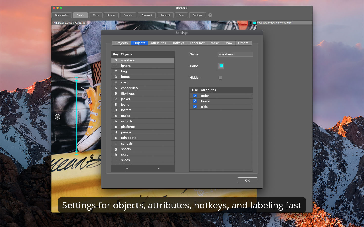 Customizable object hotkeys · Issue #106 · ryouchinsa/Rectlabel-support · GitHub