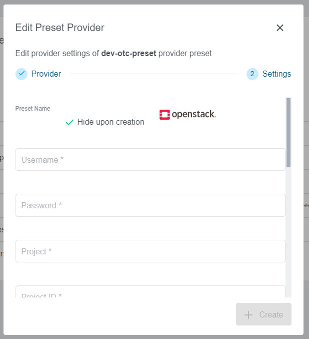 Edit provider dialog informations are misplaced · Issue #4159 · kubermatic/dashboard · GitHub