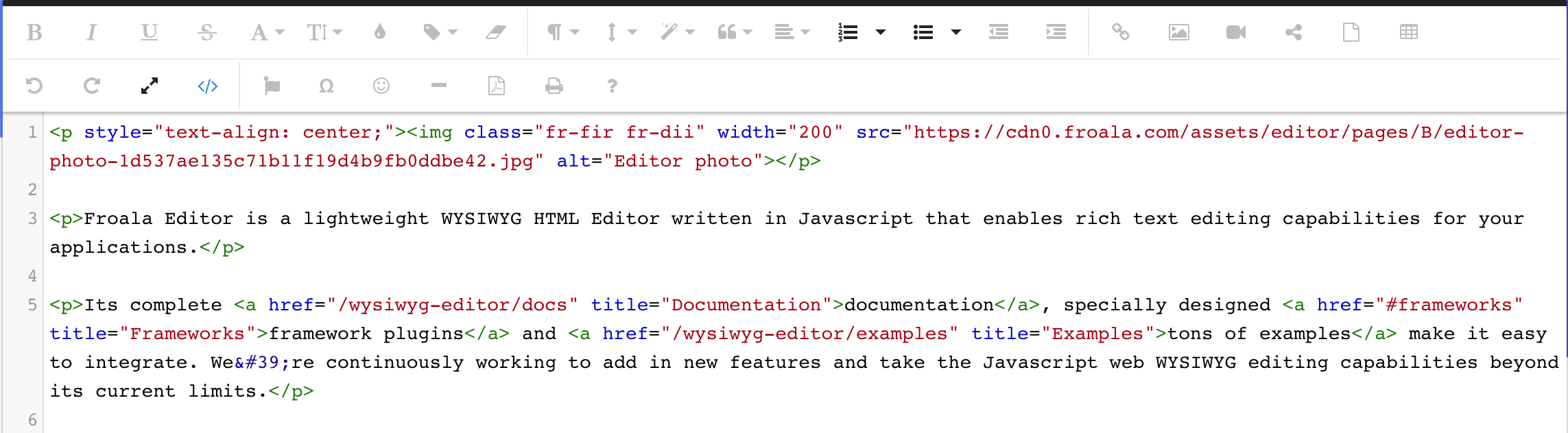 Can Not Use Codemirror Style In Code View · Issue 117 · Froalareact Froala Wysiwyg · Github