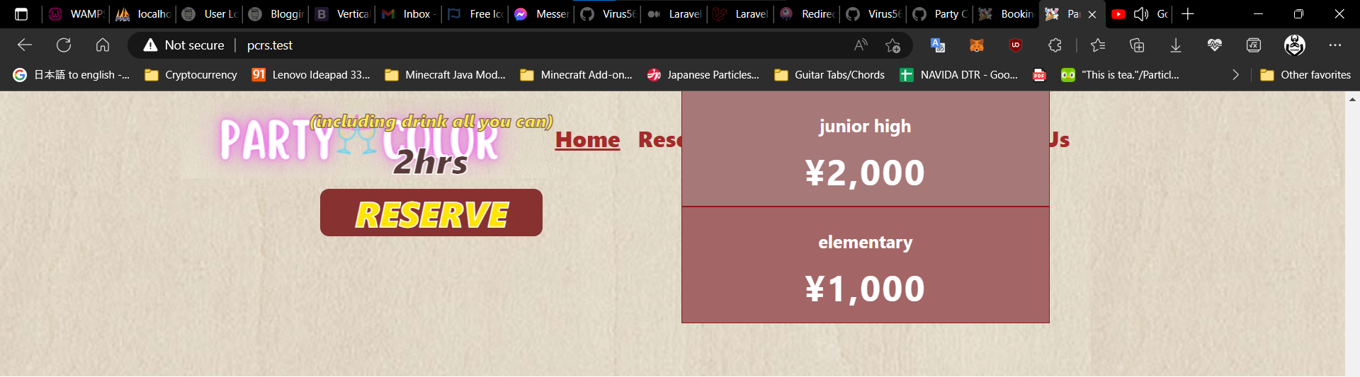 Further fixes for responsiveness needed · Issue #23 · Virus5600/Party-Color-Reservation-System ...