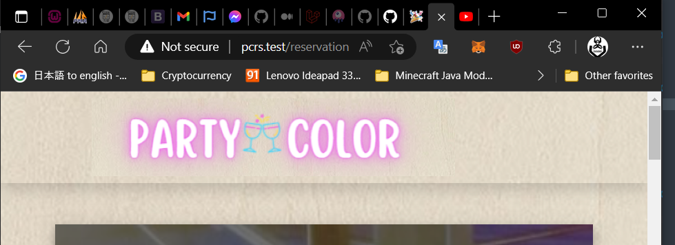 Further fixes for responsiveness needed · Issue #23 · Virus5600/Party-Color-Reservation-System ...