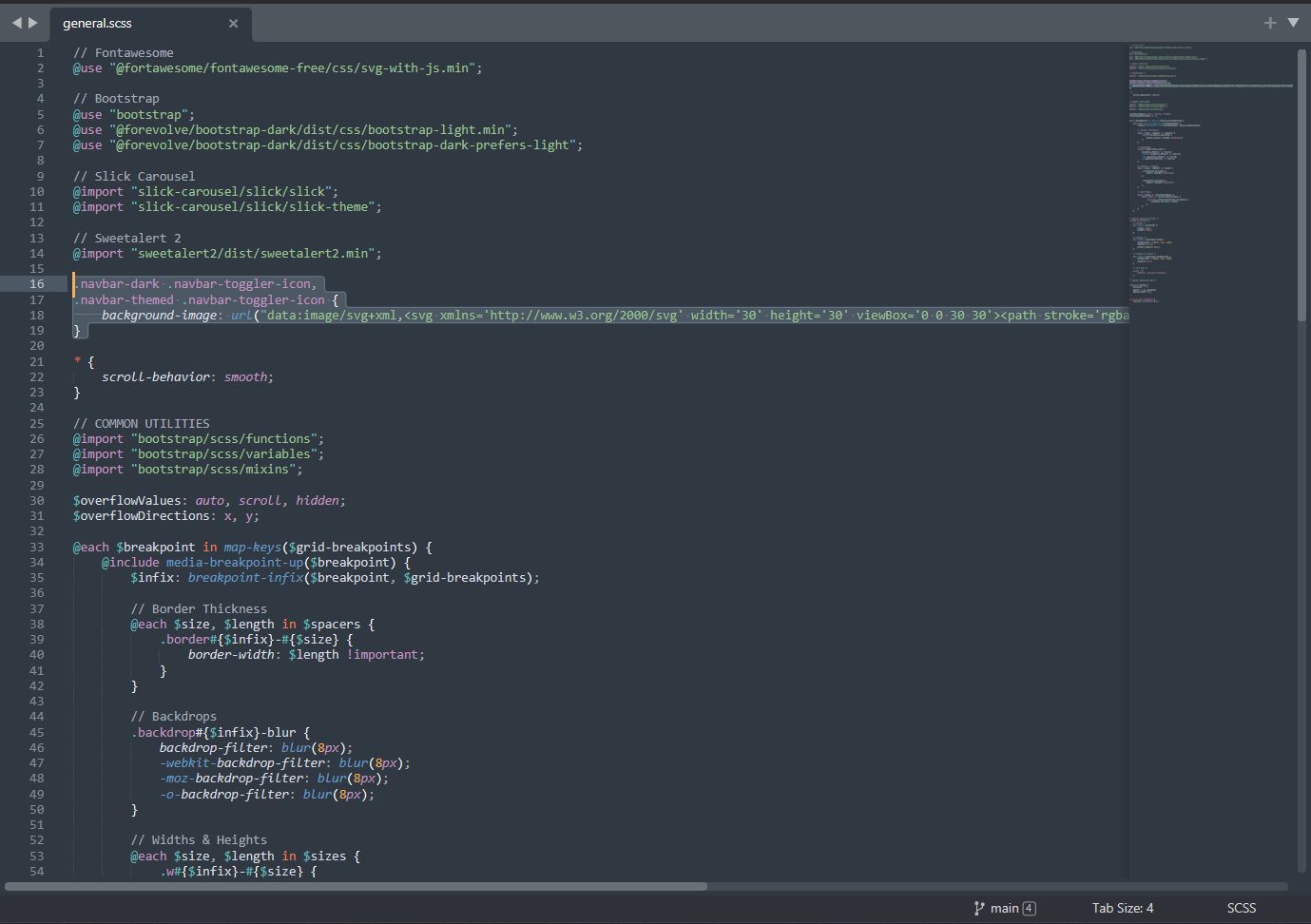 Dark Navbar's Icon malformed data · Issue #68 · ForEvolve/bootstrap-dark · GitHub